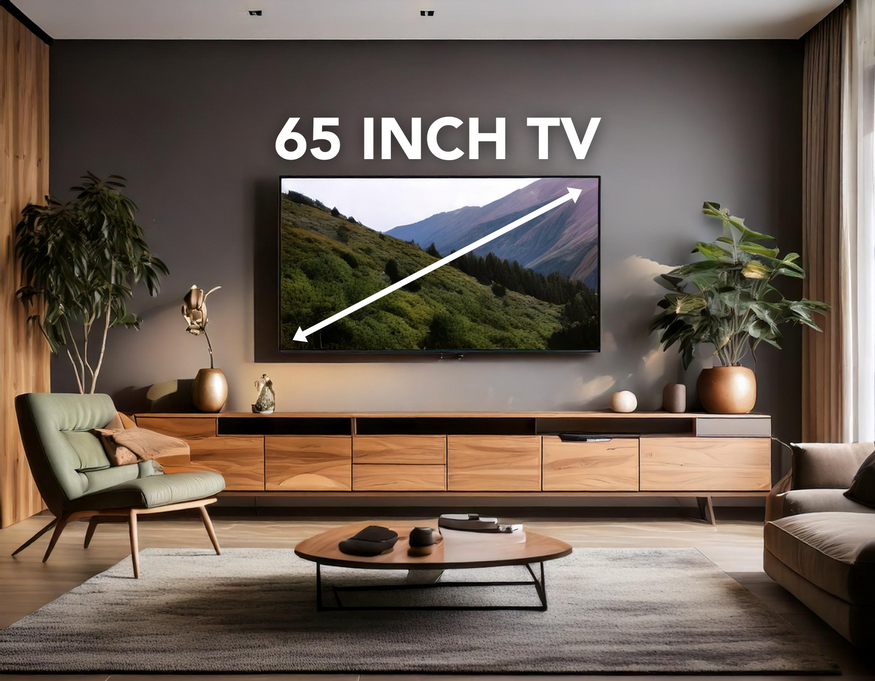Dimensions of a 65 Inch TV | Blog | Mount-It!