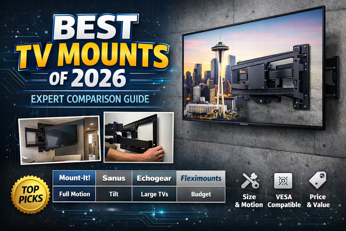 Best TV Mounts of 2026 – Expert Comparison Guide | Mount-It!