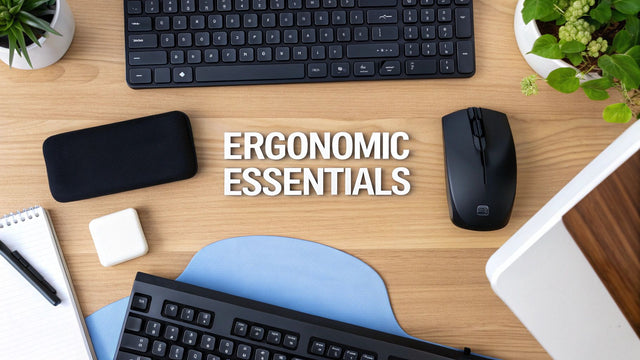9 Essential Ergonomic Desk Accessories for 2025 – Mount-It!