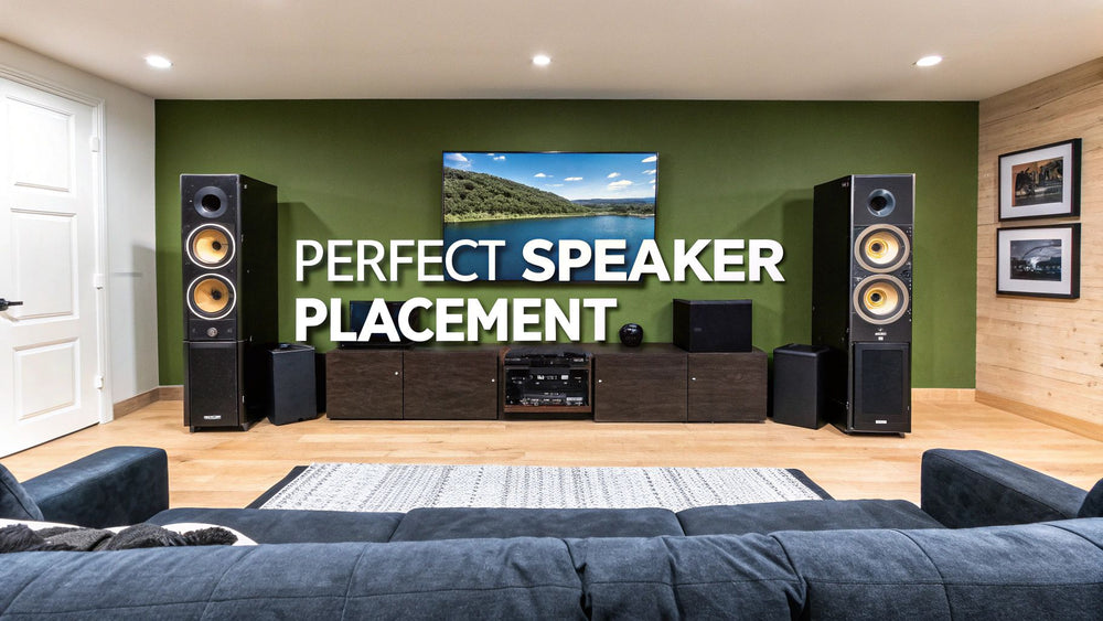 8 Tips for the Best Surround Sound Speaker Placement in 2025 – Mount-It!