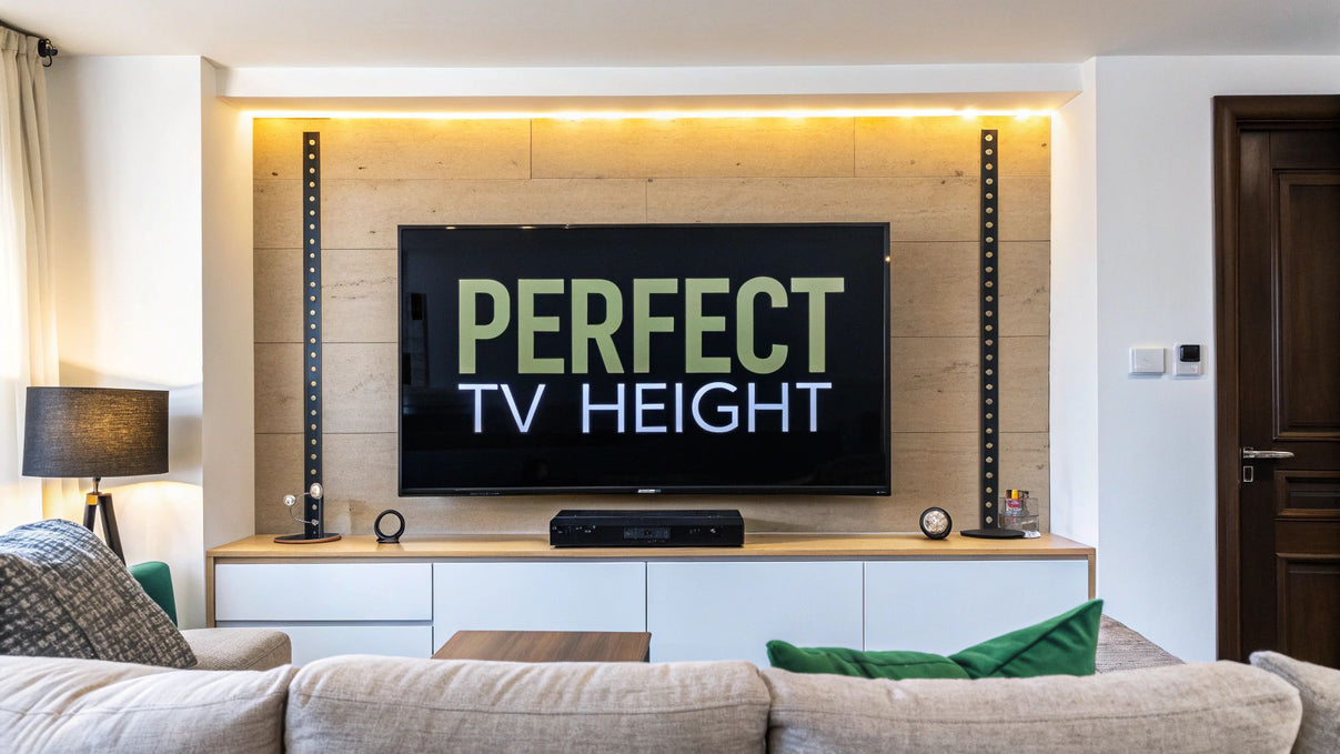 Best Height for TV Wall Mount: Expert Placement Guide – Mount-It!