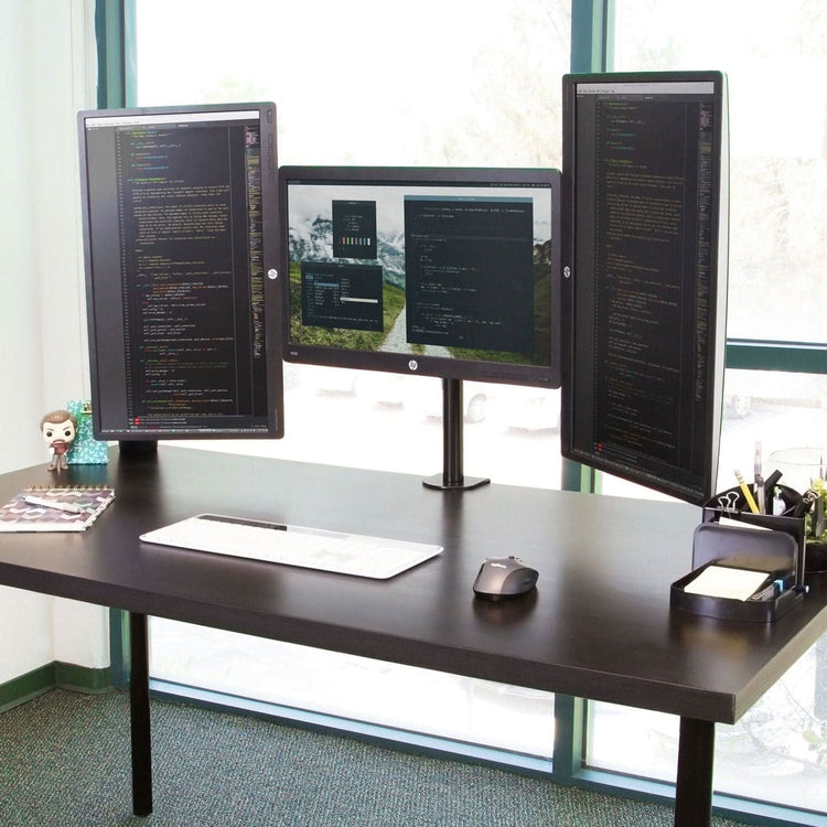 Triple Monitor Mounts & Arms | 3 Monitor Desk Mount Solutions – Mount-It!