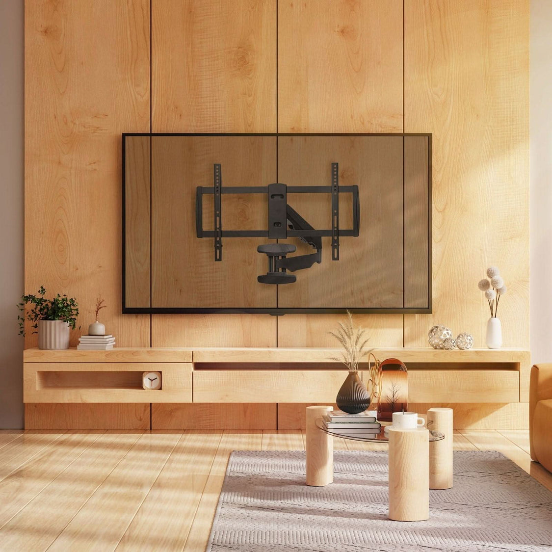 Mount-It! Full Motion TV Wall Mount with Gas Spring Arm - Mount-It! for ...