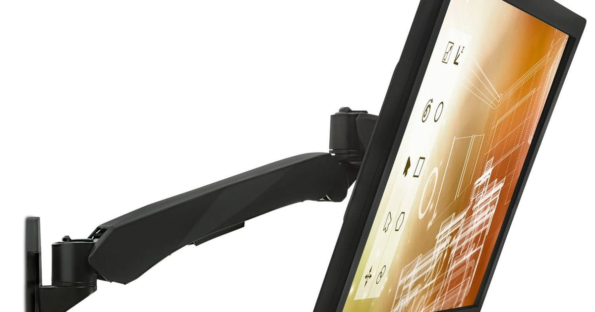 Mount-It! Fully Adjustable Monitor Wall Mount for monitors up to 32 ...
