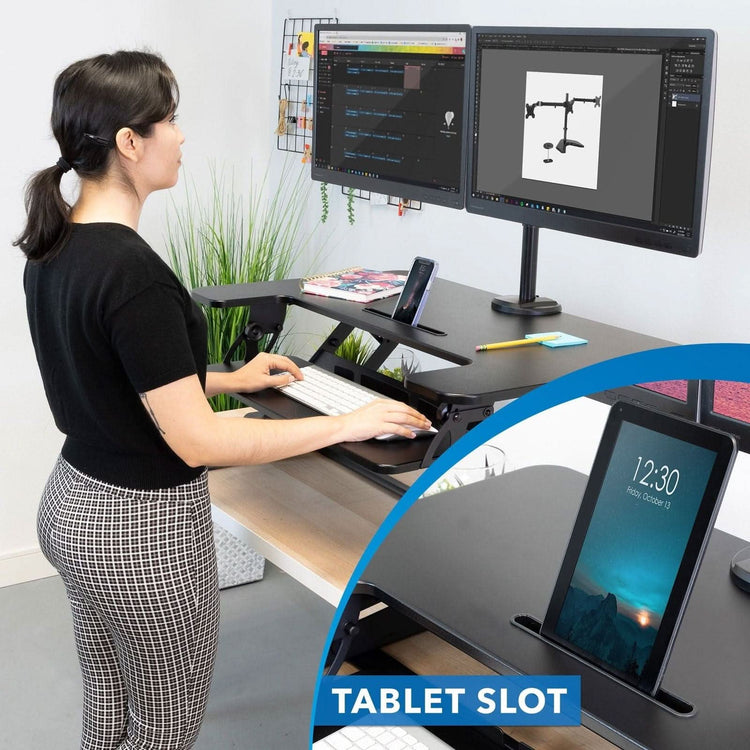 Dual Monitor Mounts & Arms | Desk Mount Solutions for 2 Screens – Mount-It!