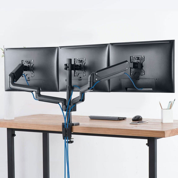Triple Monitor Mounts & Arms | 3 Monitor Desk Mount Solutions – Mount-It!