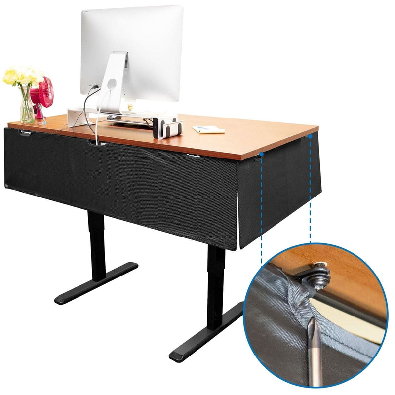 Mount-It! Under Desk Privacy Panel | MI-7250