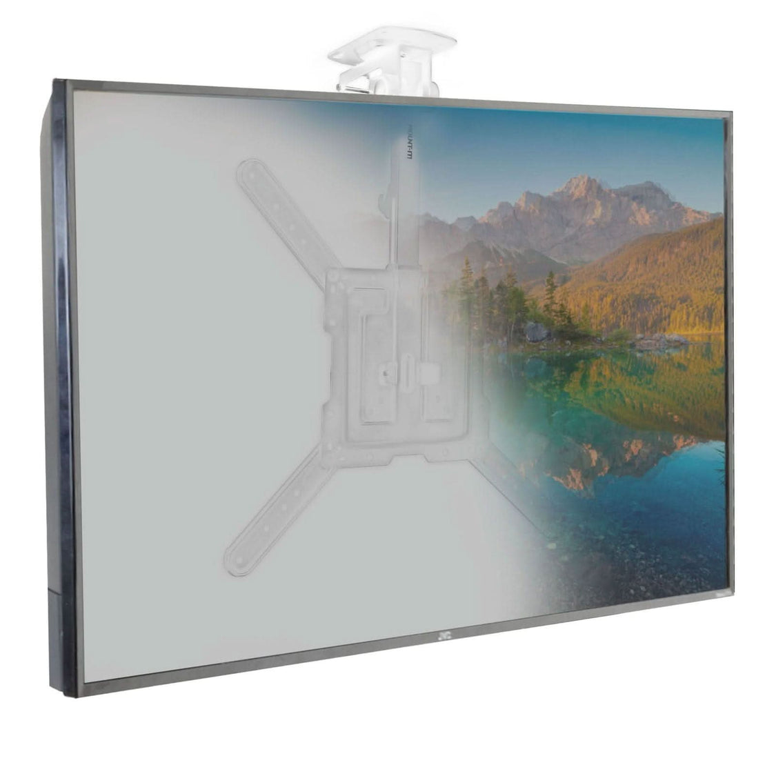 Mount-It! Flip-Down Ceiling TV Mount for 24" to 55" TVs | holds up to ...