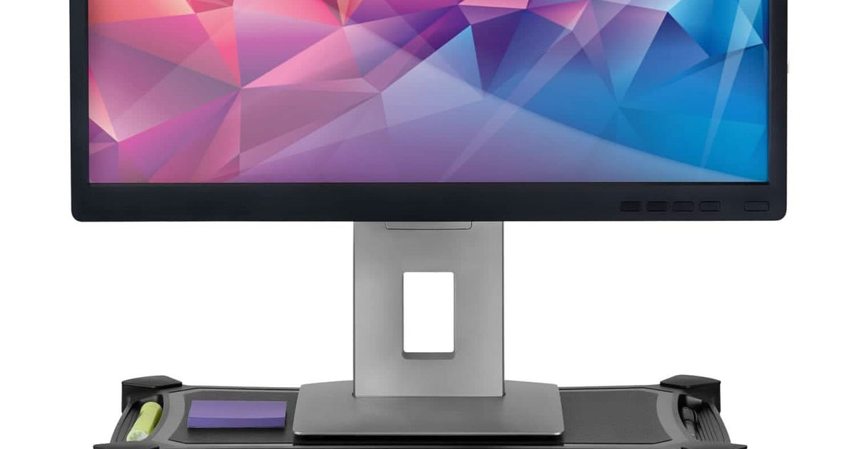 Height Adjustable Printer & Monitor Stand