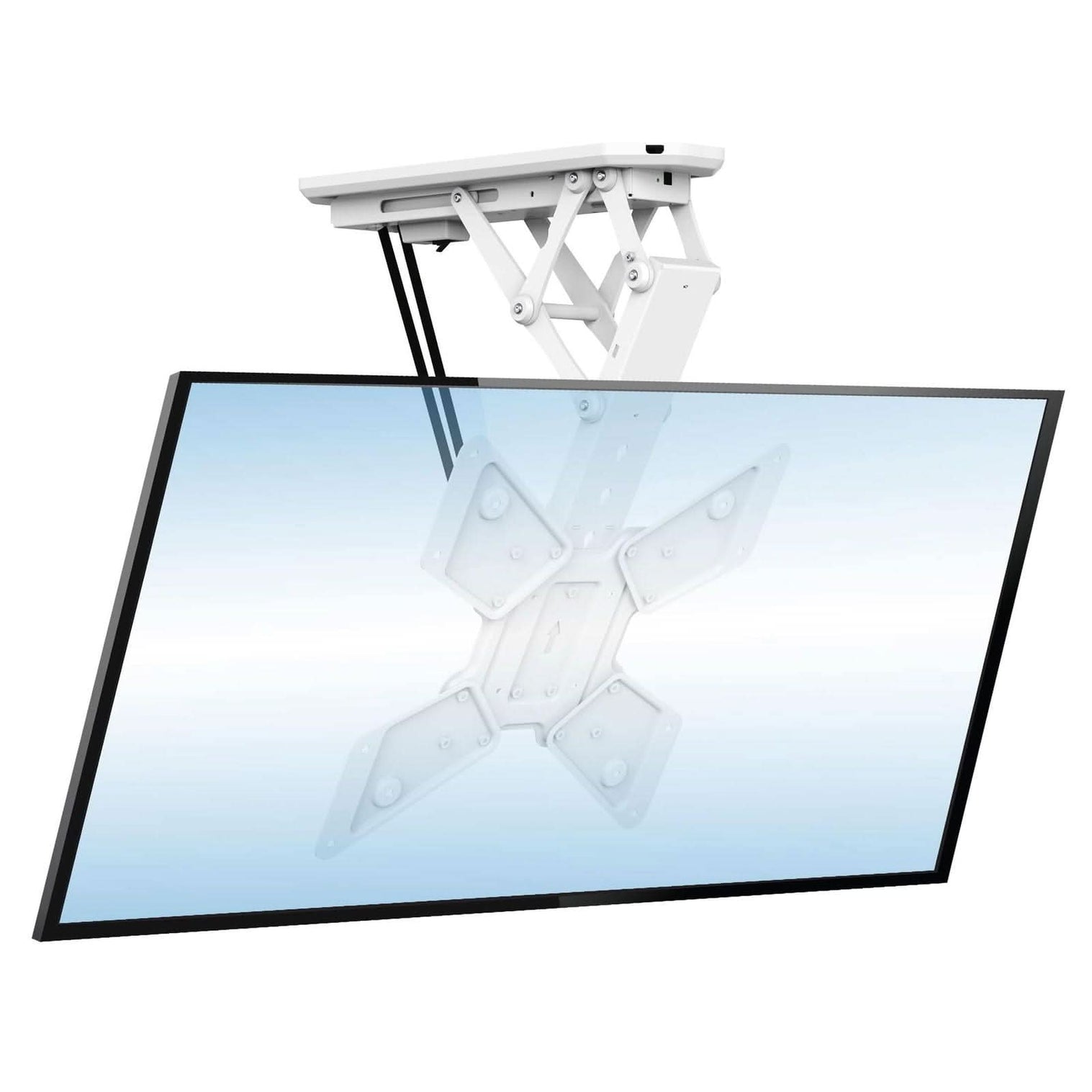 Mount-It! Retractable Motorized Ceiling TV Mount for 32" to 55" TVs ...