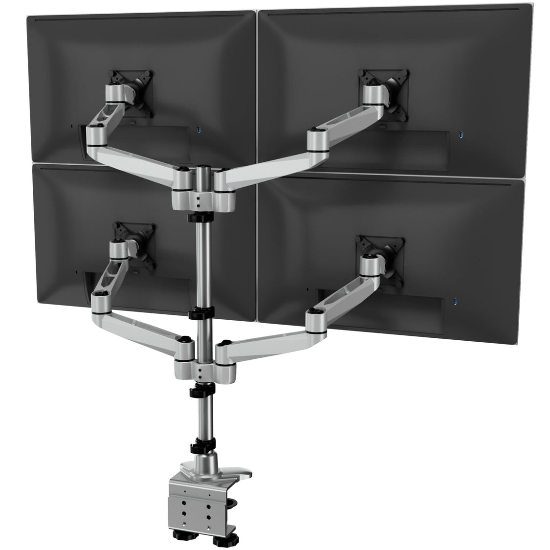 4 Monitor Mounts | Quad Screen Desk Mounts for Maximum Efficiency ...