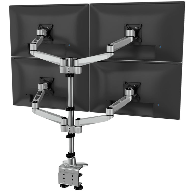 Quad Monitor Mounts & Stands for Ergonomic Workspaces – Mount-It!