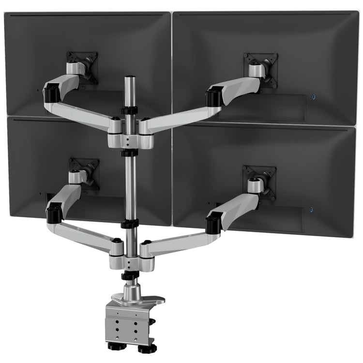 4 Monitor Mounts | Quad Screen Desk Mounts for Maximum Efficiency ...
